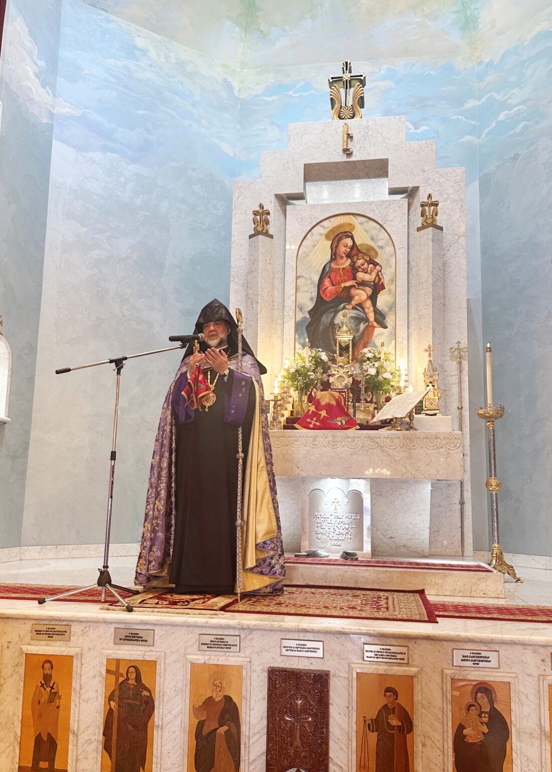 Divine Liturgy On The Feast Of Pentecost – The Prelate Celebrates ...